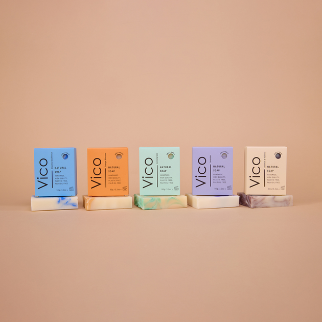 Vico Natural Body Soap Bar Bundle of 5 – Vico Deodorant