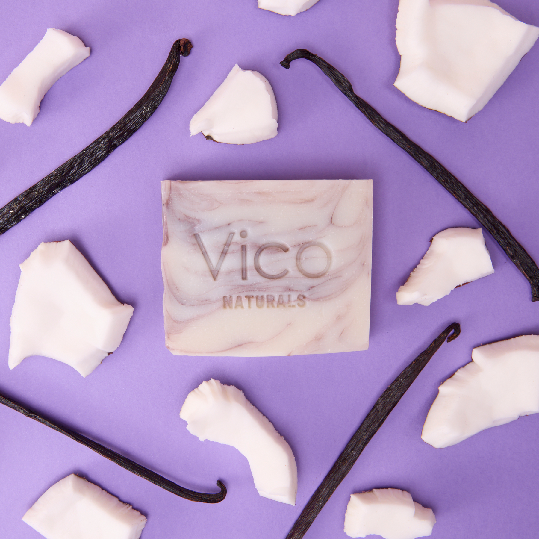 Vico Coconut & Vanilla Natural Body Soap Bar – Vico Deodorant